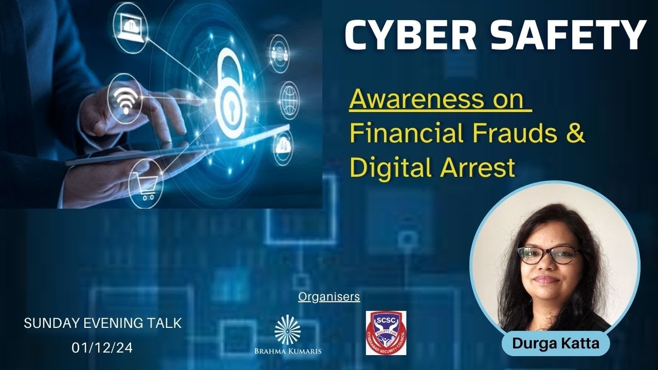 Cyber Safety Awareness on Financial Frauds & Digital Arrest l Sunday ...