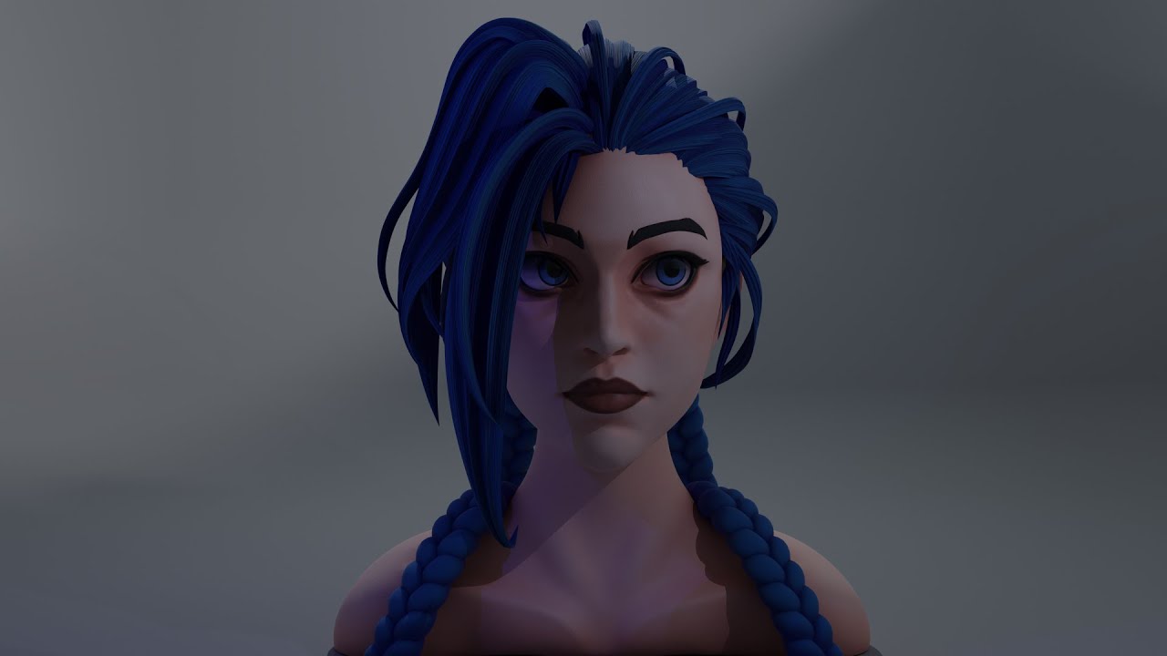 Jinx Sculpt Turnaround - YouTube