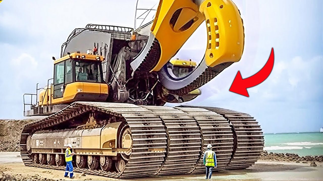 Bigest Heavy Equipment Machine | Extreme Dangerous Transport Skill ...