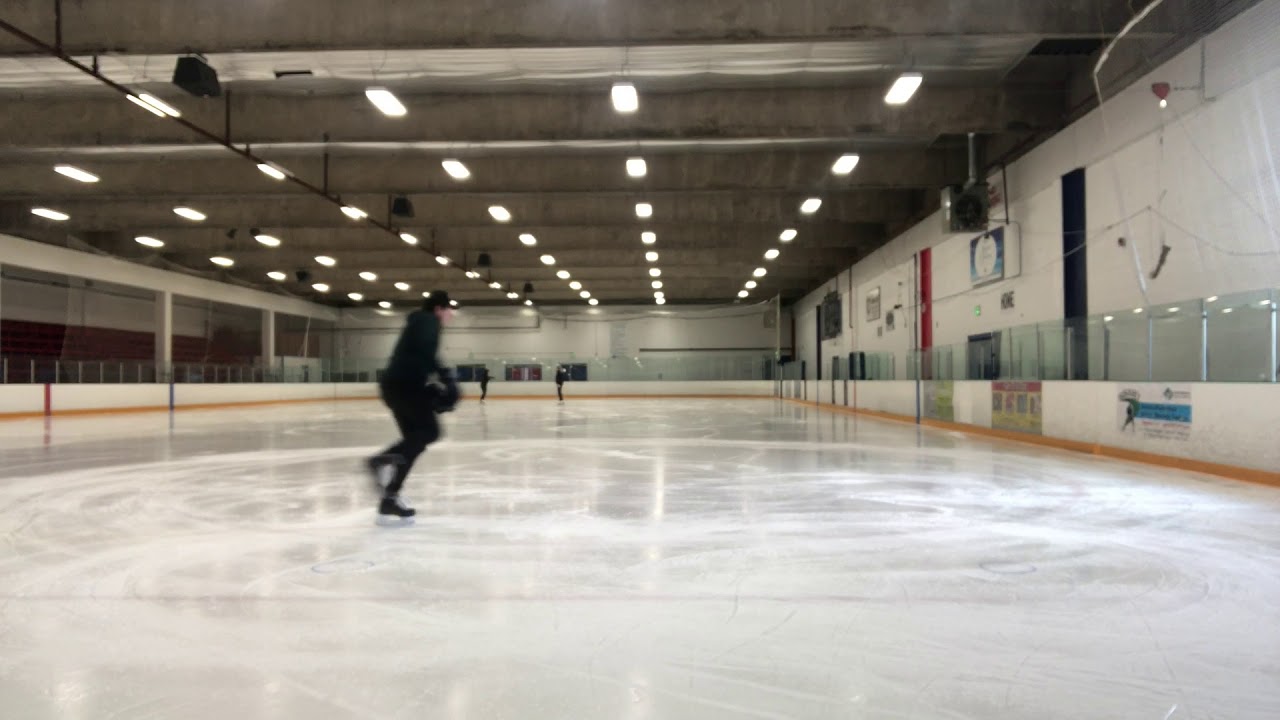 Skating 3 Turn Figure 8 Inside Outside Inside Edge - YouTube