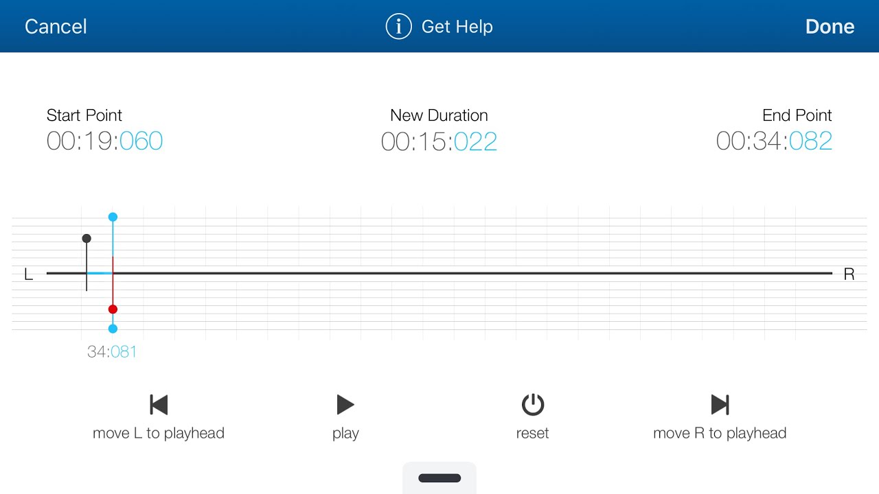How To Trim Audio With Audicy App - YouTube