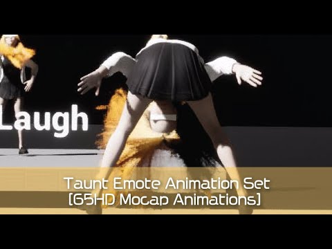 [UE5] Taunt Emote Animation Set [65HD Mocap Animations] - YouTube