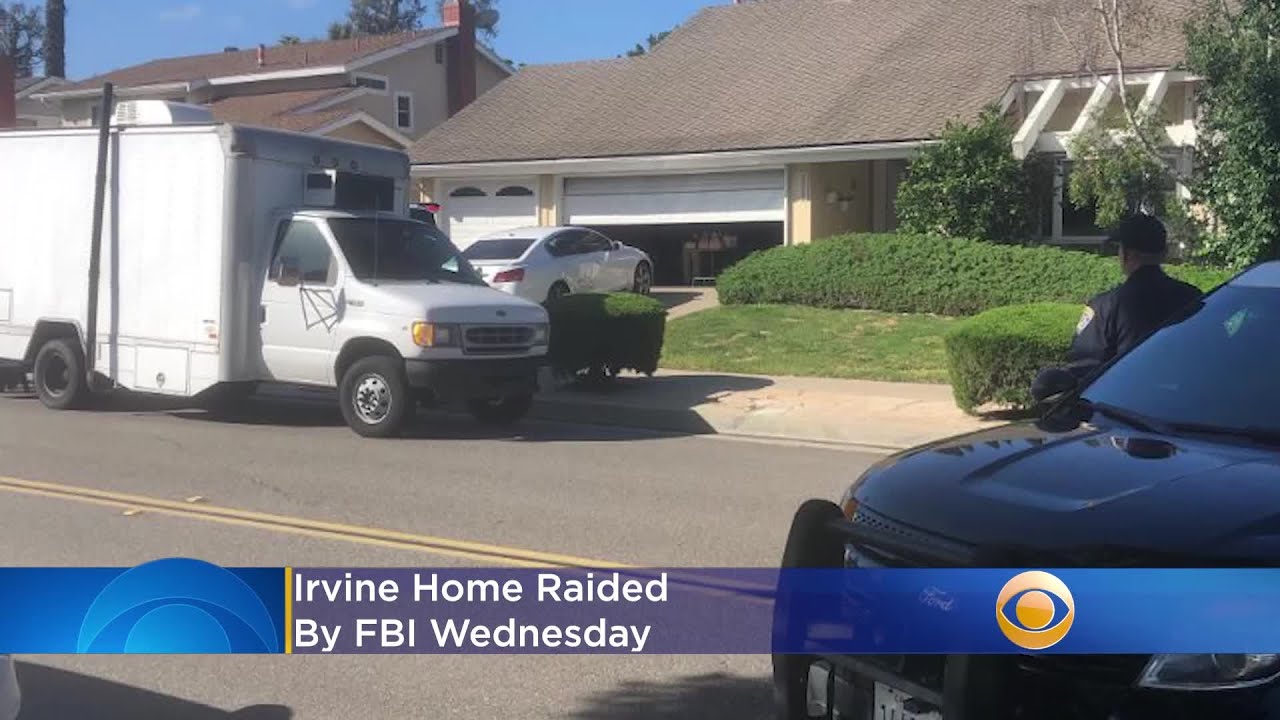 Irvine Home Raided By FBI Wednesday - YouTube