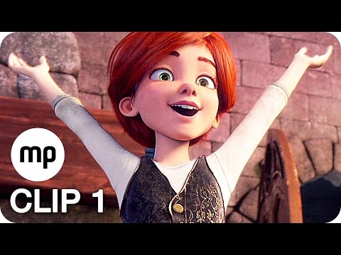 BALLERINA Film Clip 1: Felicie und Victor räumen den Speisesaal auf (2017)