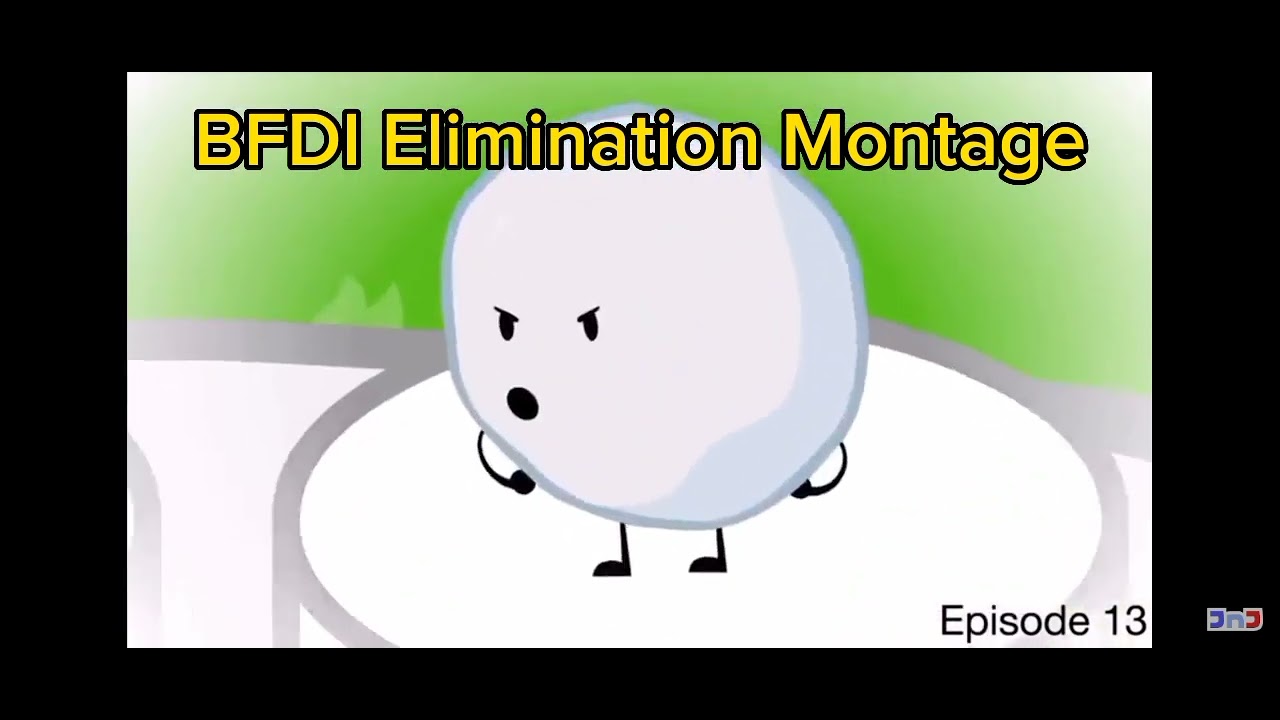 BFDI Elimination Montage 😔😔😔 - YouTube