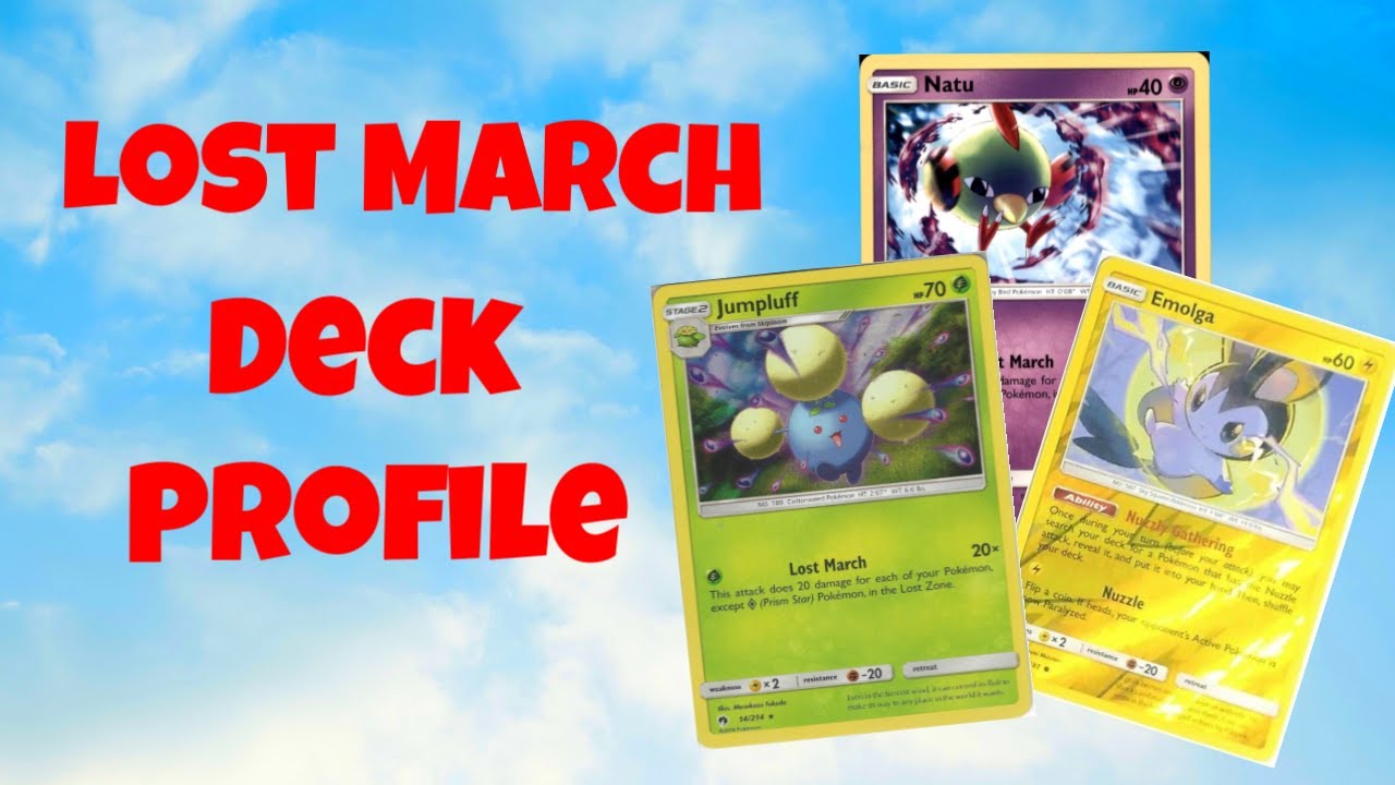 Lost March Deck Profile (New Team Up Cards) | Pokemon TCG - YouTube