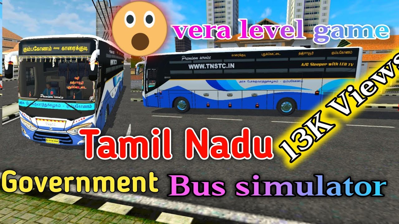 How to download Tamil Nadu Government bus simulator game 2020 - YouTube