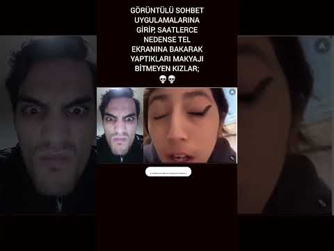 SEKSİ KIZ CANLI YAYINDA MAKYAJ YAPARKEN CİNNET GEÇİRDİ ! #shorts #chat #keşfet #keşfetbeniöneçıkar