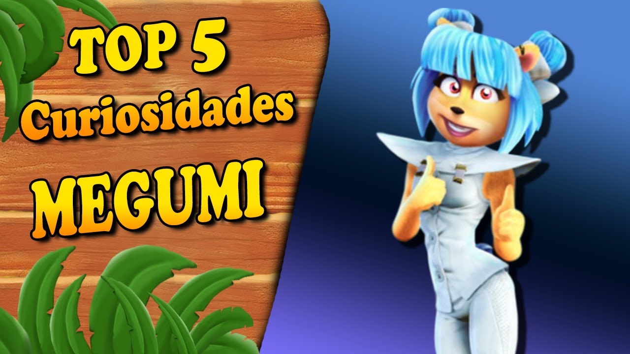 5 Curiosidades de MEGUMI Crash Team Racing Nitro-Fueled - YouTube