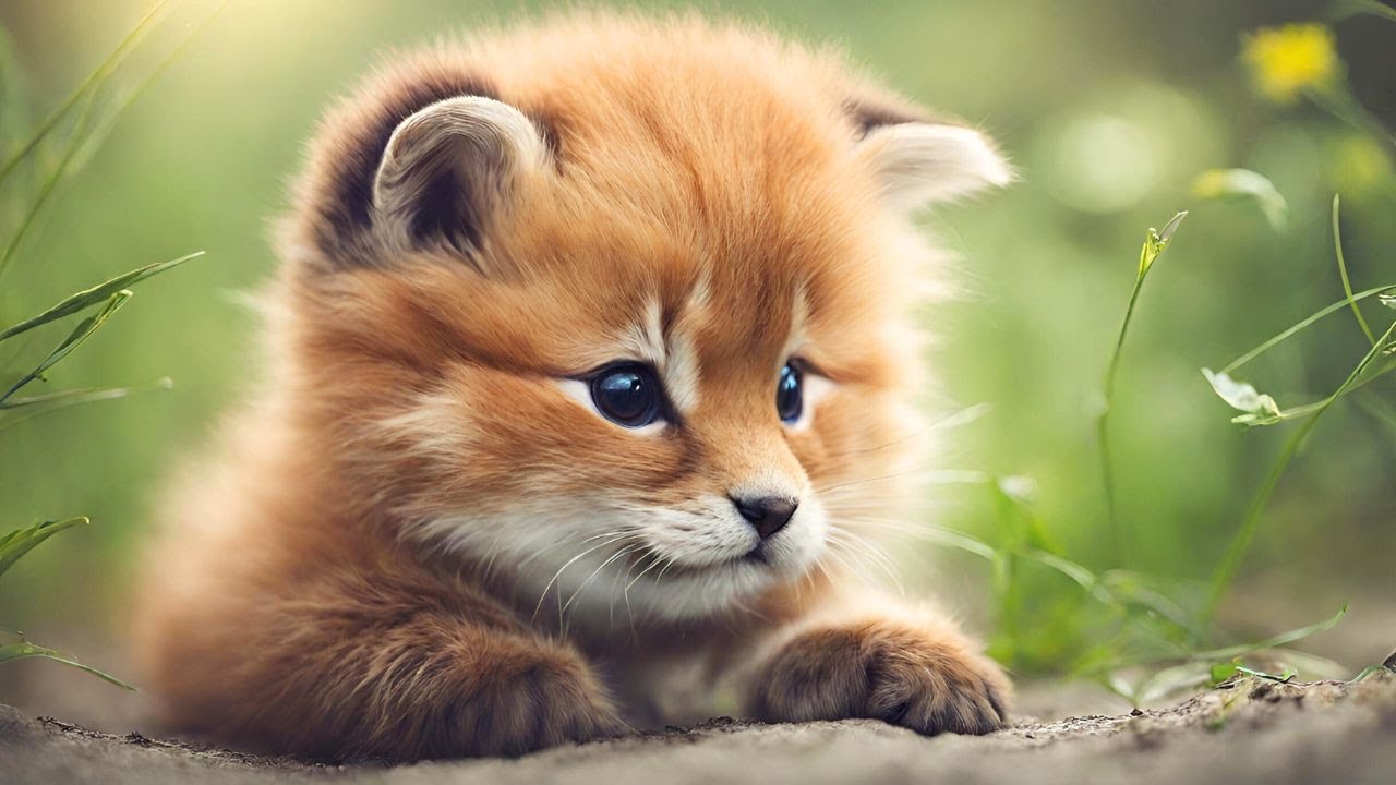 Relaxing Music to Reduce Stress and Fatigue ☮️ Adorable Animals - YouTube