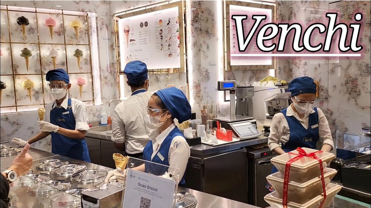 VENCHI GELATO || INCREDIBLE ICE CREAM!!! 😋 - YouTube