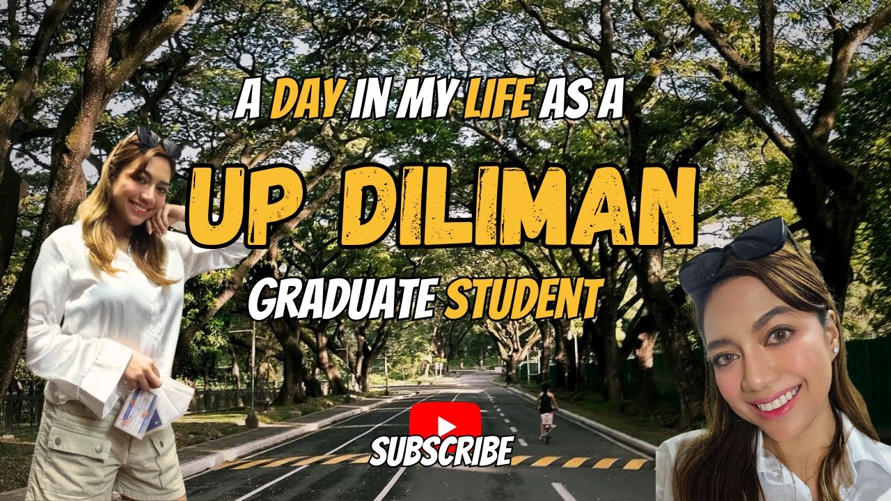 A day in the life of a UP Diliman Graduate Student 🧿 Mini vlog - YouTube