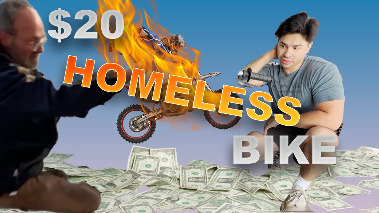 I BOUGHT A BIKE FROM HOMELESS MAN FOR $20 Vlog 1 almost finished - YouTube