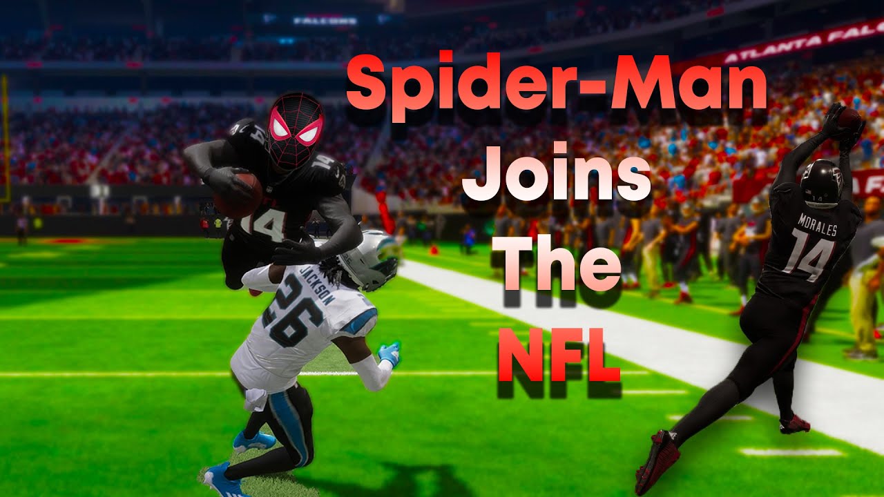 WHAT IF SPIDER-MAN JOINED THE NFL?? | Madden 24 Super Hero Series - YouTube