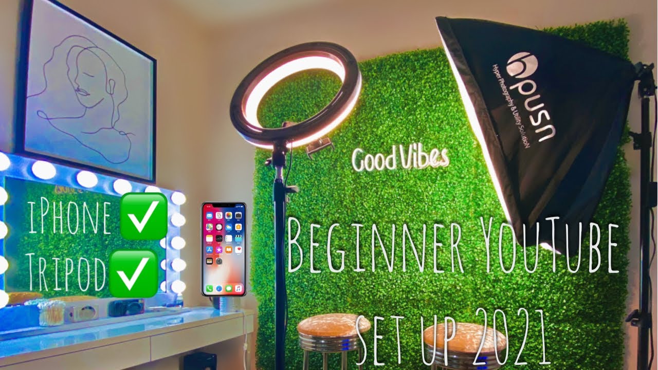 BEGINNER YOUTUBE SETUP! 2021 - YouTube