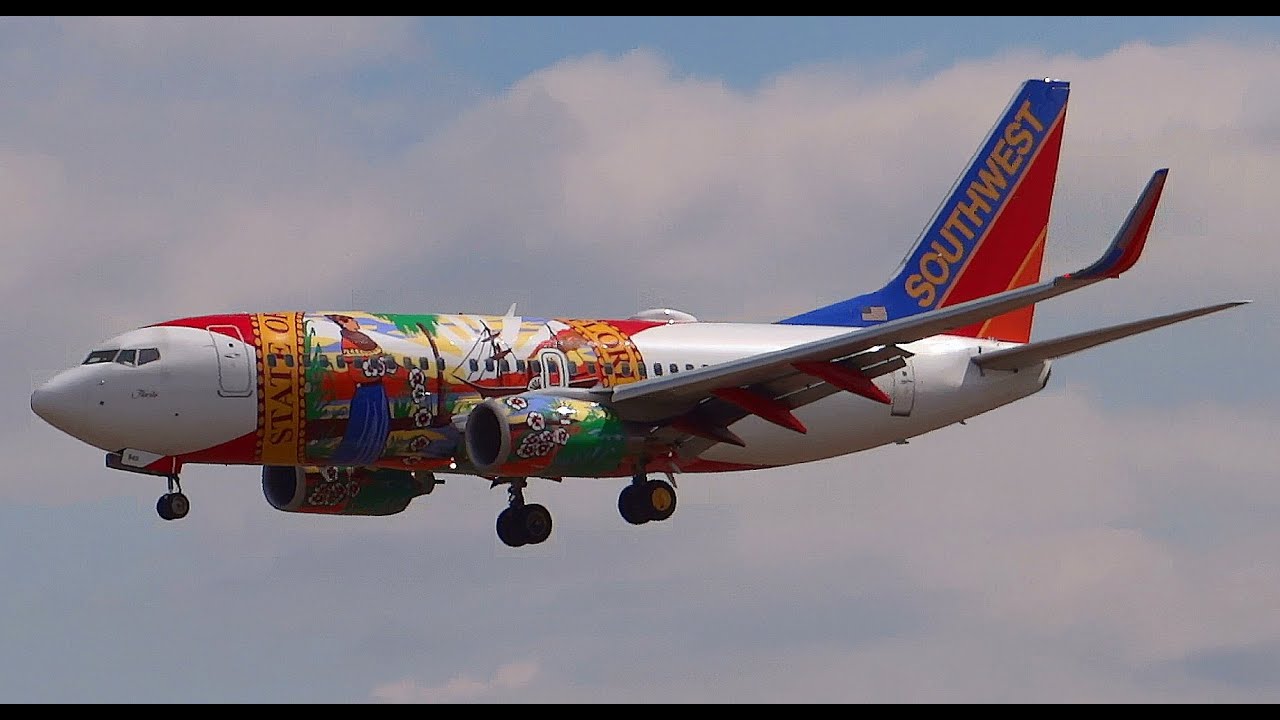 More BWI Airplane Landings - YouTube