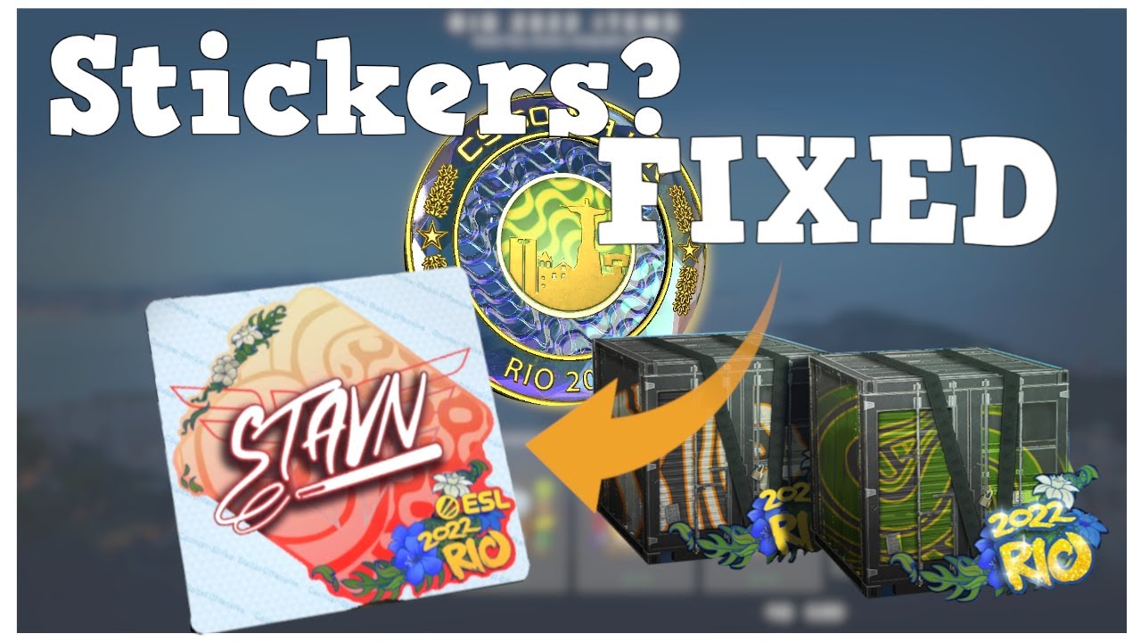 Valve UPDATED The CS:GO Major Stickers? (Rio 2022) - YouTube