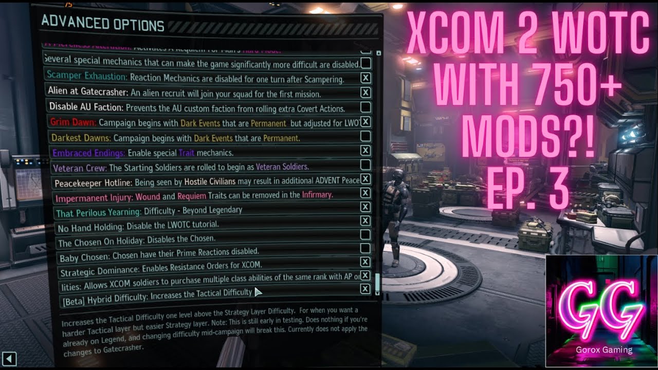 XCOM 2 WOTC with 750+ Mods | EP.3 – 4th Flawless Runs?! But Then… We ...