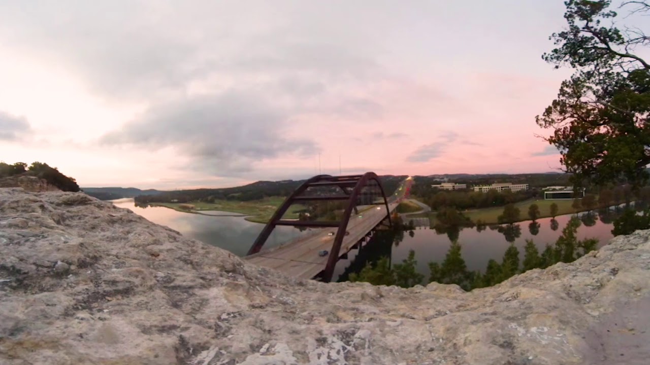 360 Sunrise at 360 Bridge Overlook, Austin, Texas - YouTube
