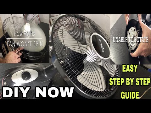How To Repair Portable Fan