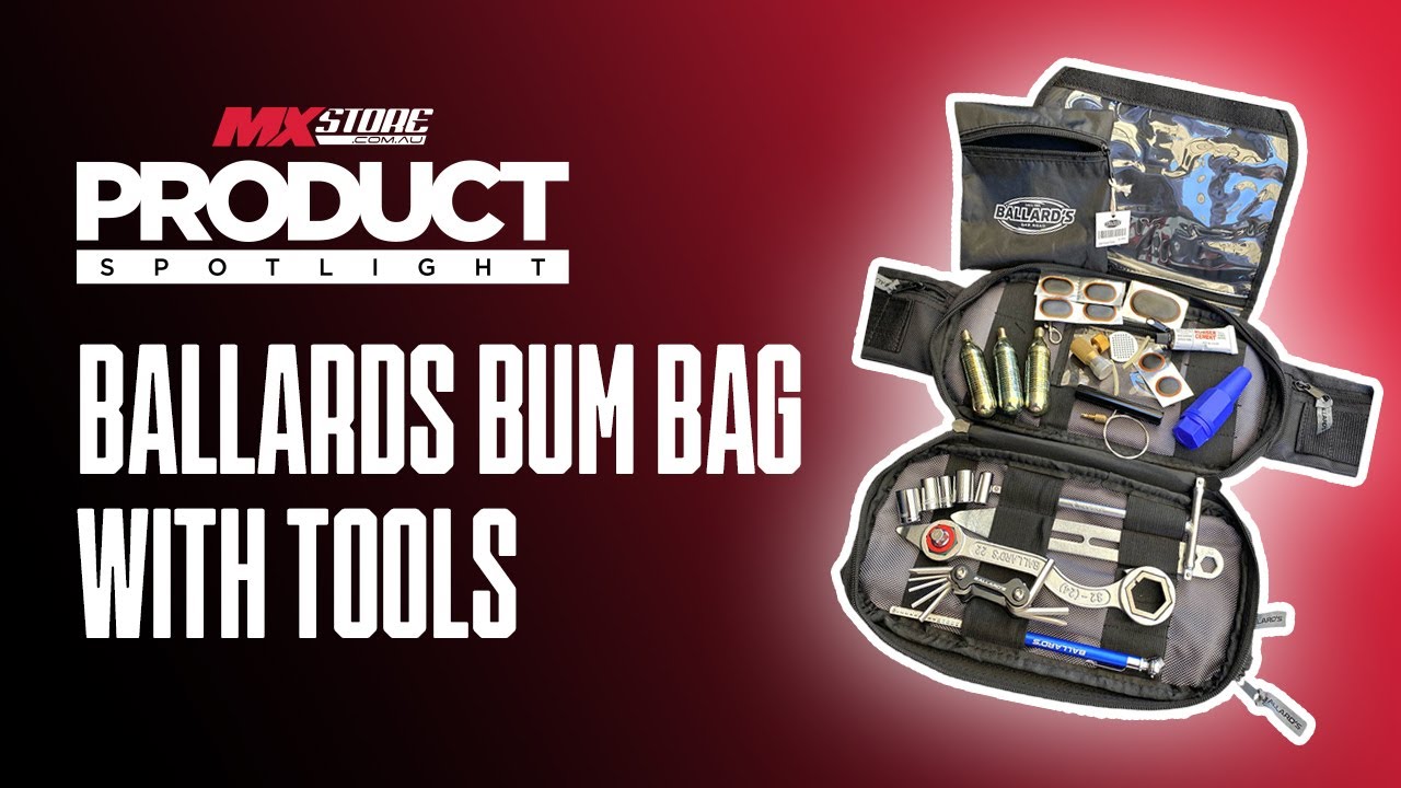 Ballards Bum Bag with Tools | MXstore Australia - YouTube