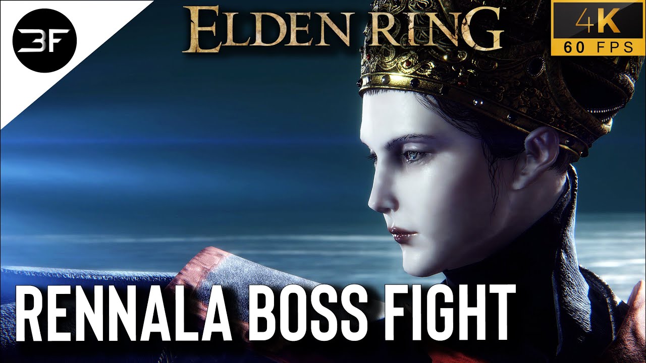 Elden Ring Rennala Boss Fight (4k 60 FPS) - YouTube