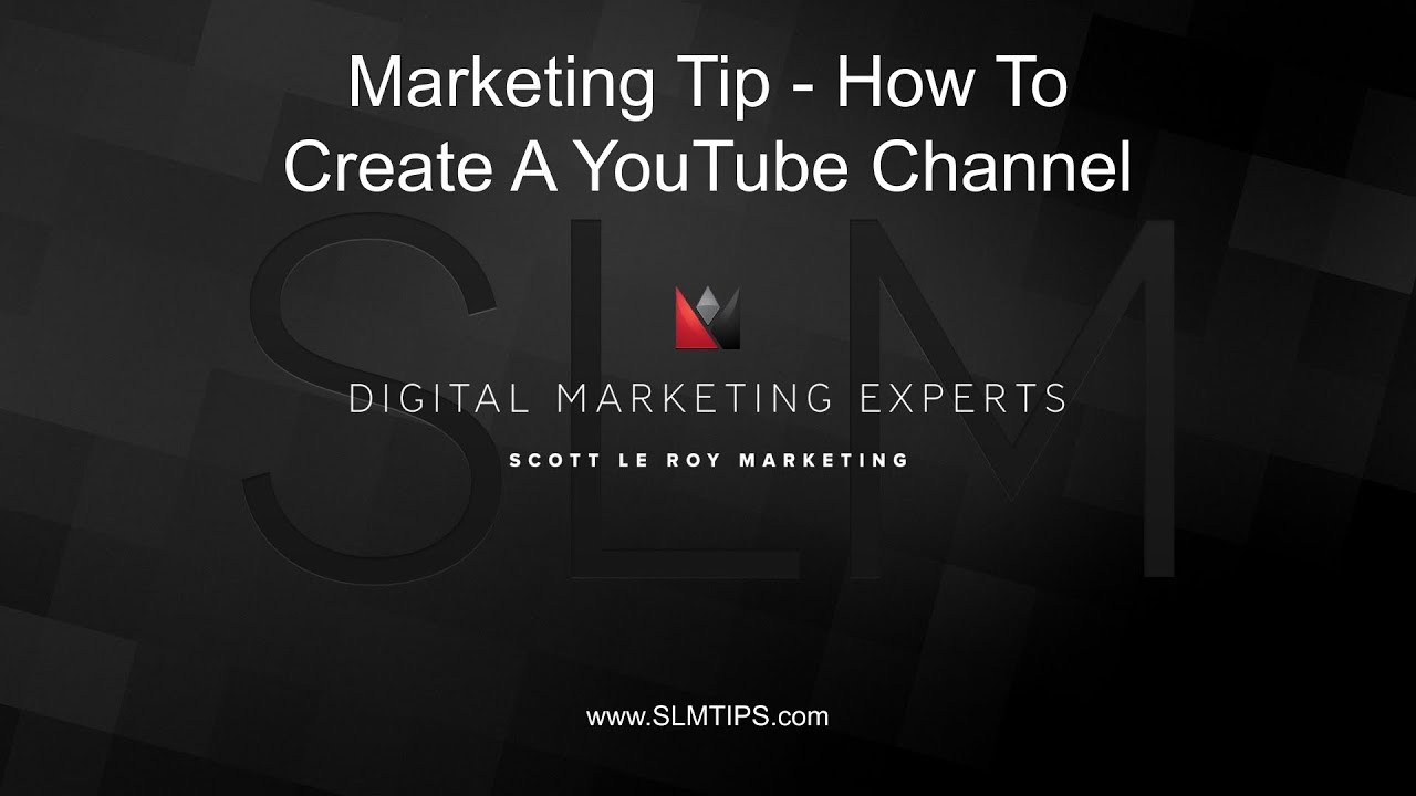 Tech Tip - How to Create a YouTube Channel - YouTube