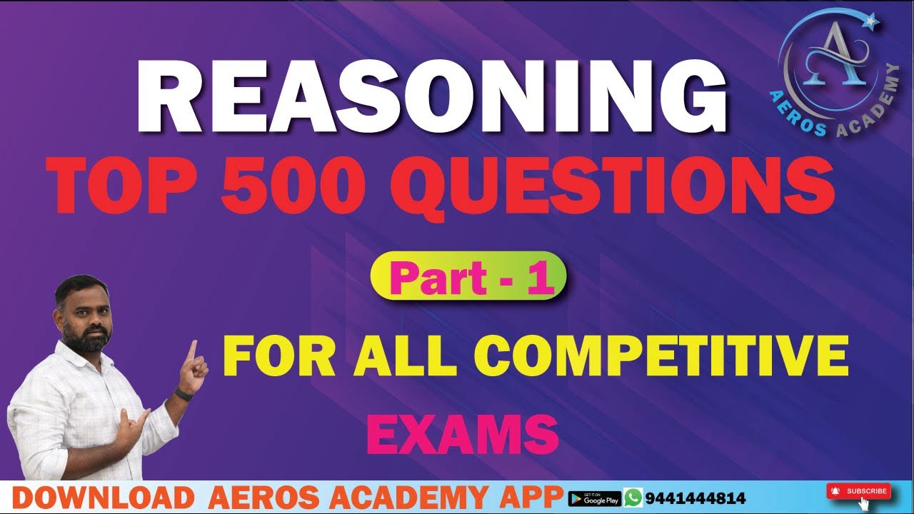 DAY 1 | REASONING SESSION BY RAJU SIR - YouTube