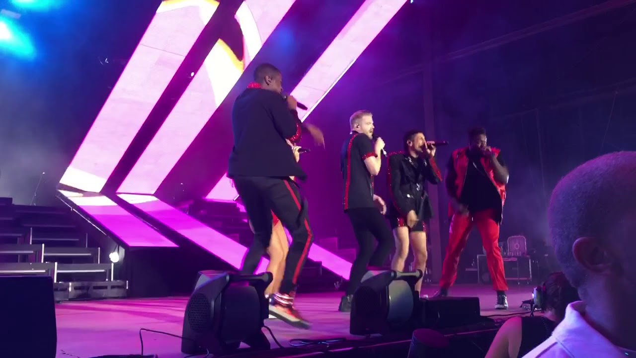 Sing/Intro by Pentatonix - Live Summer Tour 2018 - FRONT ROW - YouTube