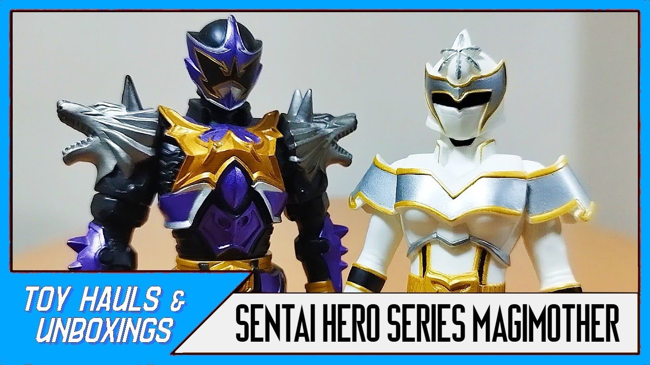 SENTAI HERO SERIES MAHOU SENTAI MAGIRANGER: MAGIMOTHER & WOLZARD TOY ...