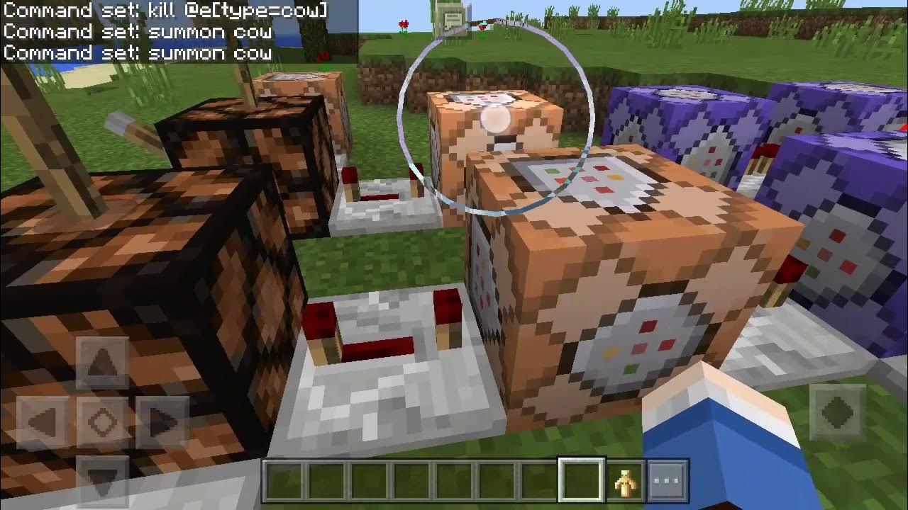 Minecraft PE | MORPHING COMMAND BLOCK TUTORIAL!!! - YouTube