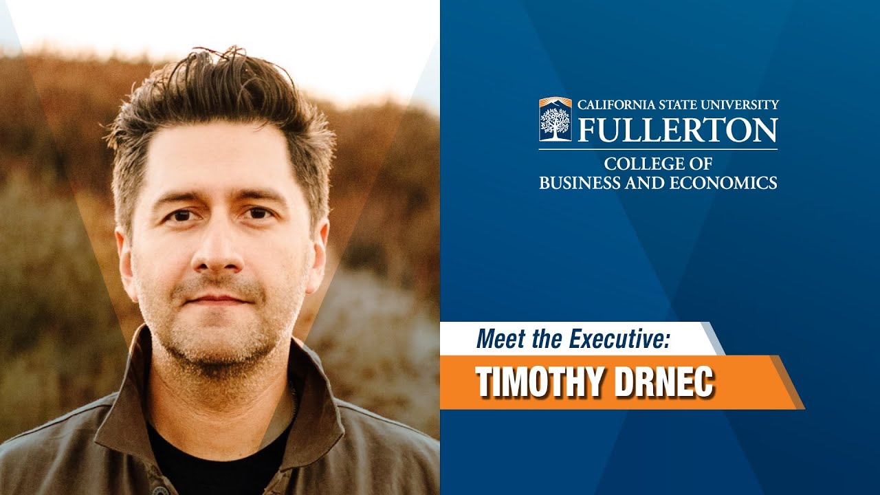 Tim Drnec - Executive in Residence - YouTube