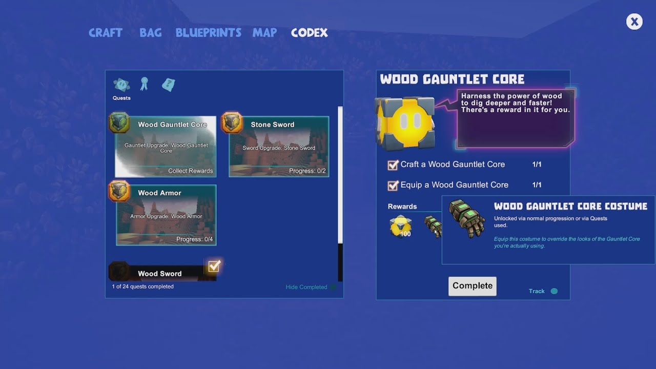 [Let's Play] Creativerse 07a - Stone Gauntlet und Obsidian - YouTube