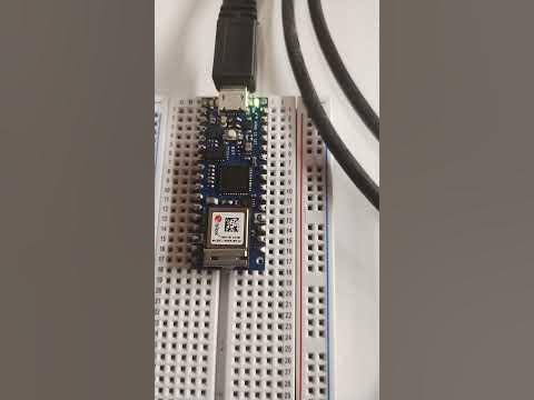 Blink Morse code in Arduino IOT 33 built-in led - YouTube