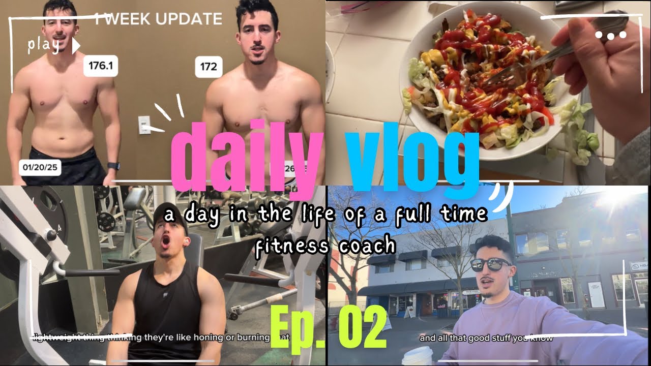 Daily Fitness Vlog as a Full Time Coach Ep. 2 - YouTube