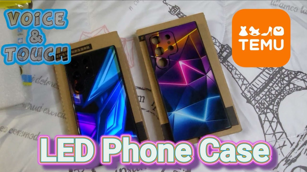 LED Phone Case Review - YouTube