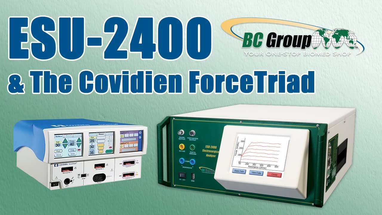 ESU-2400 & The Covidien ForceTriad - Autosequence Procedure - YouTube