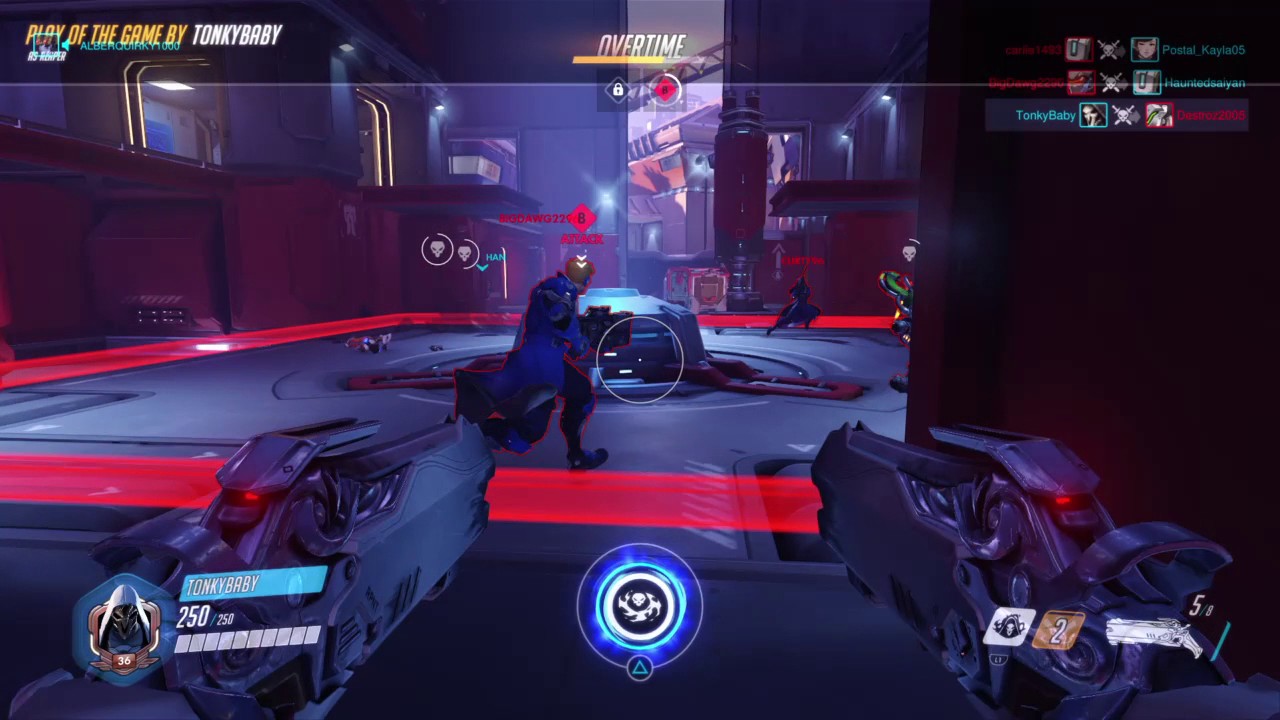 Overwatch: Reaper play of the game - YouTube