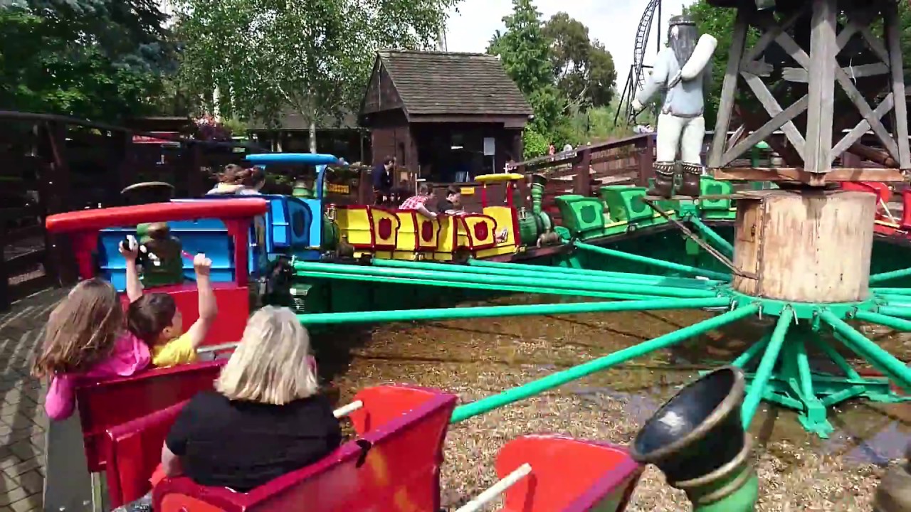 Rocky Express Ride At Thorpe Park Resort, June 2016 - YouTube