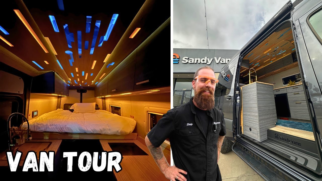 Award Winning Van Lighting Design - YouTube