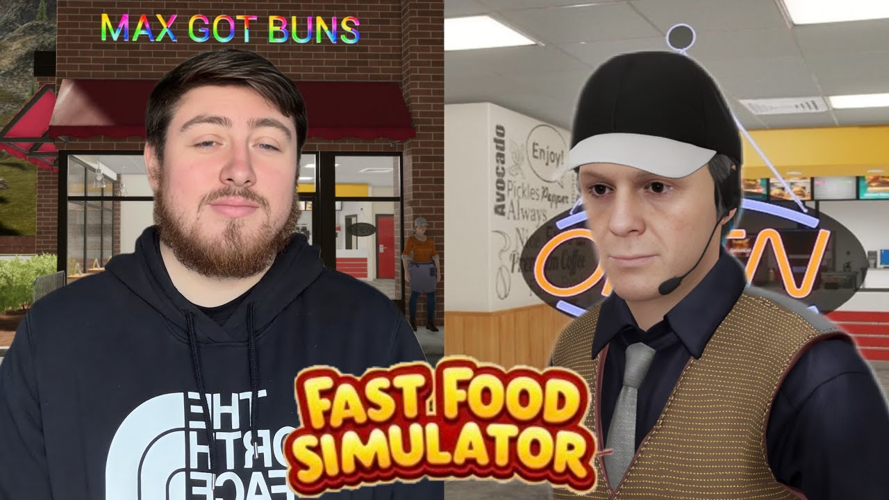 The Best Solo Fast Food Simulator Player (Long Playthrough) - YouTube