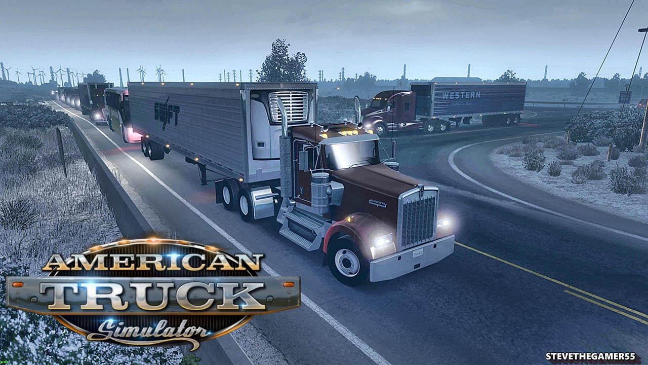 AMERICAN TRUCK SIMULATOR EP 7 - NEW PROFILE - HURON TO BARSTOW (ATS ...