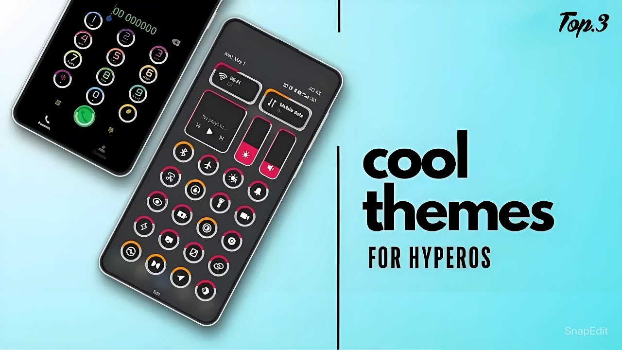 3 Cool hyperOS Themes You Should Try | Best hyperOS Themes for Xiaomi ...