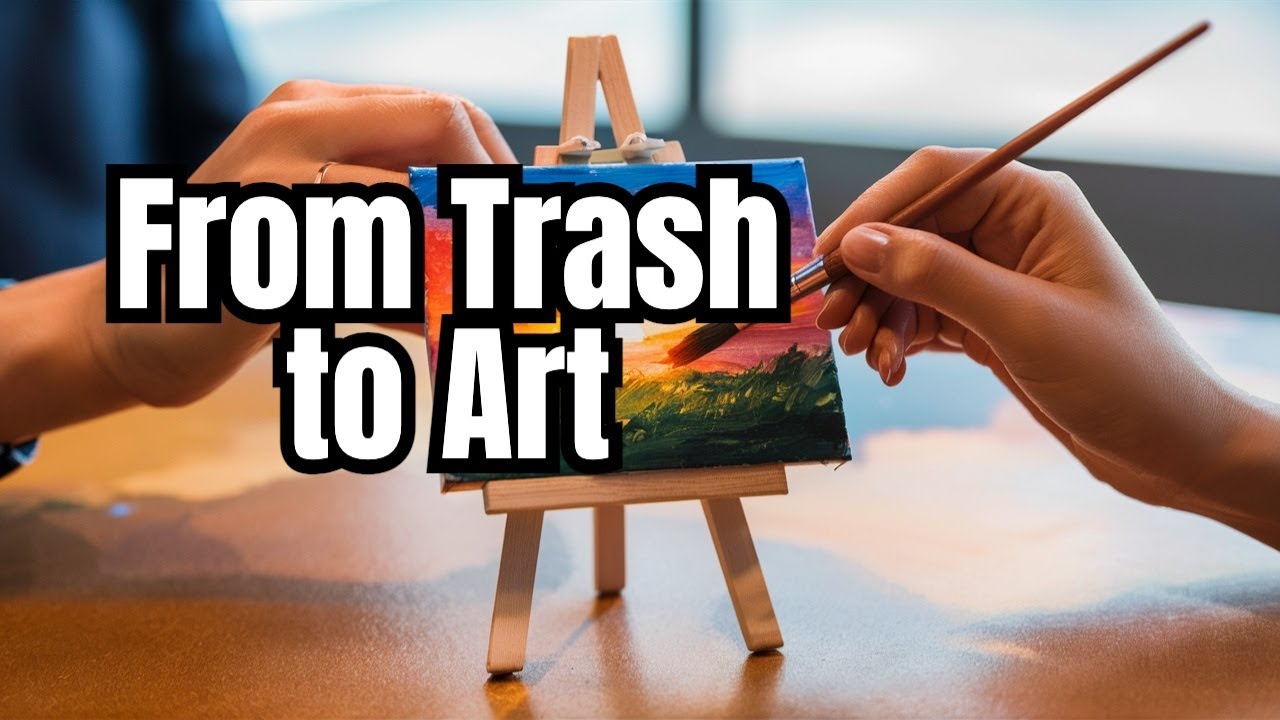 Transforming Ordinary Items Into Extraordinary Art - YouTube
