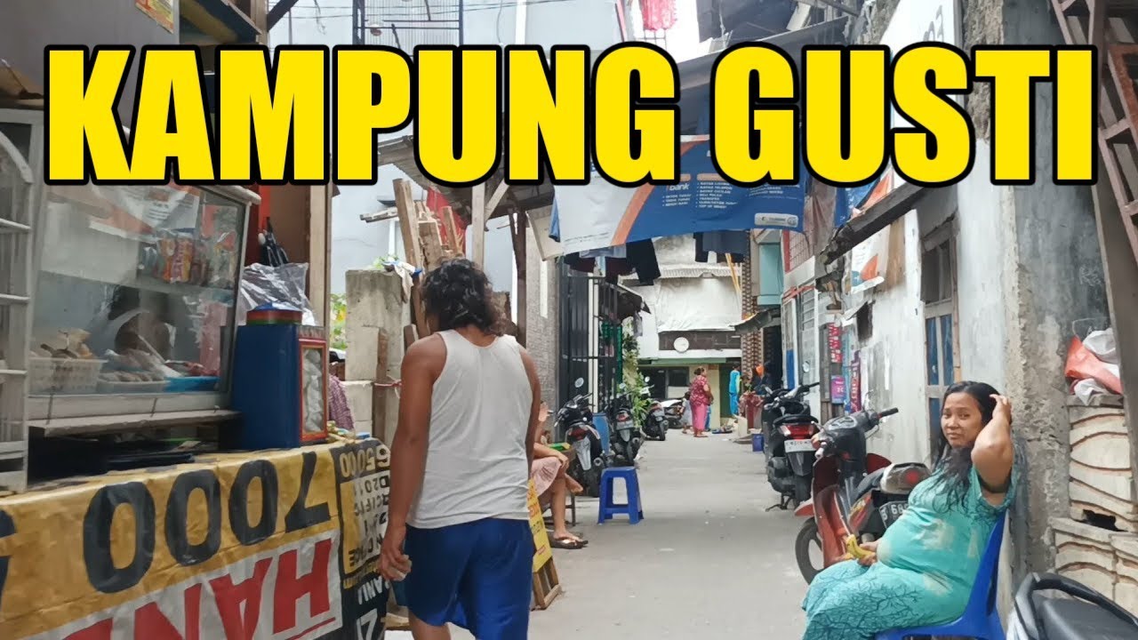 Jalan Kecil / Gang Kampung Gusti Pinggiran Kali & Pinggiran Komplek ...