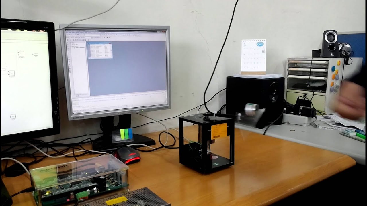 Swing-up and balance control of a rotary inverted pendulum (Furuta ...