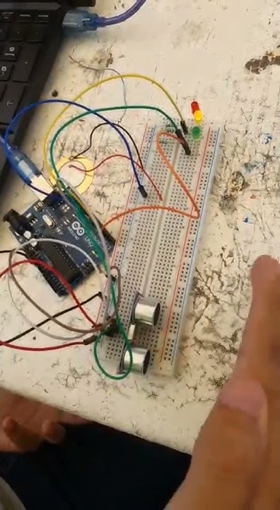 Práctica Arduino - Sensor Ultrasonico - YouTube