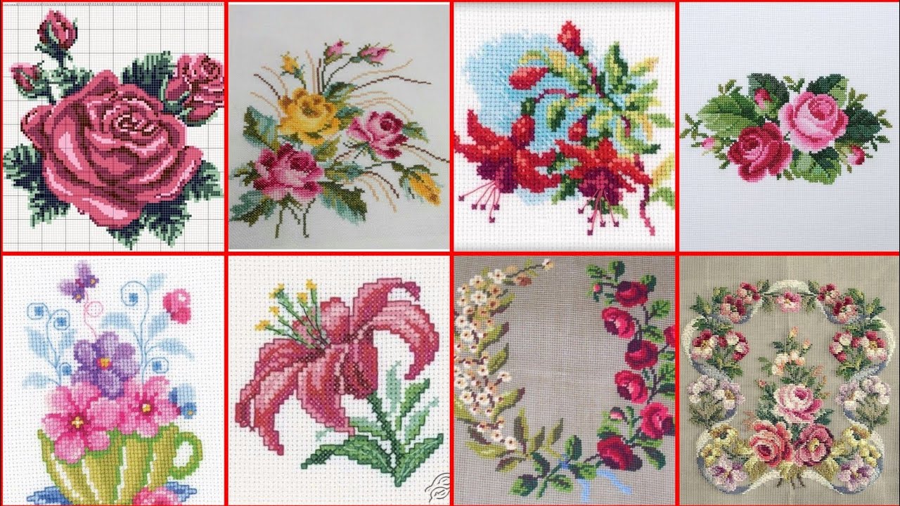 #1 Most Beautiful and Unique New Cross Stitch Patterns For Everything # ...