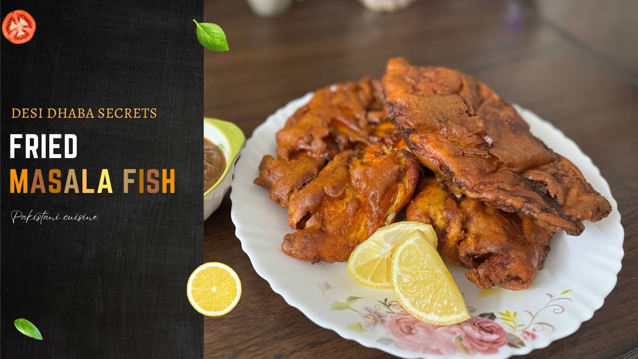 Fried Masala Fish Recipe | Fried Crunchy Fish Recipe - YouTube